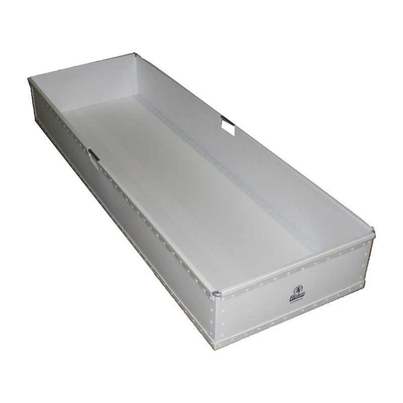 Bac de rangement en polypropylène / 2 poignées - Facdem