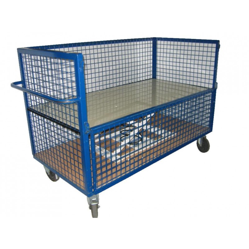 Chariot de manutention manuel en acier, sur mesure | Facdem